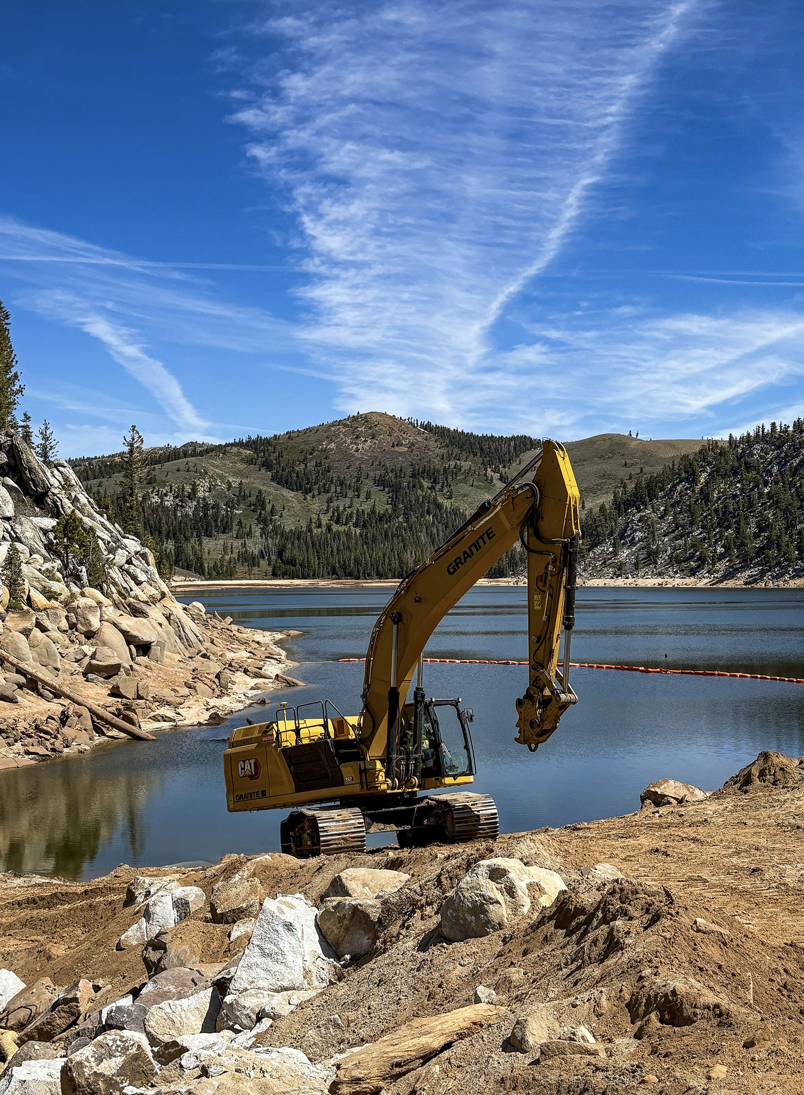 Marlette Lake Dam Project | Granite Construction